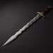 Hand Forged, Custom Damascus Steel Sword 30 Inches, Kris Blade, Keri ...