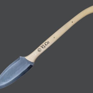 Hand Forged, Custom High Carbon Steel Spear 25 Inches, Hellboy II ...