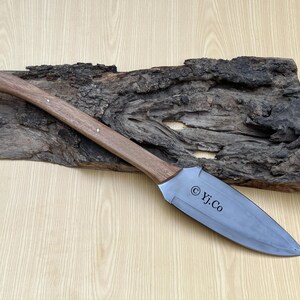 Hand Forged, Custom High Carbon Steel Spear 25 Inches, Hellboy II ...