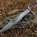 Hand Forged, Custom Damascus Steel Sword 22 Inches, Full Tang, Spartan ...