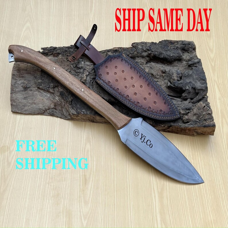 Hand Forged, Custom High Carbon Steel Spear 25 Inches, Hellboy II ...