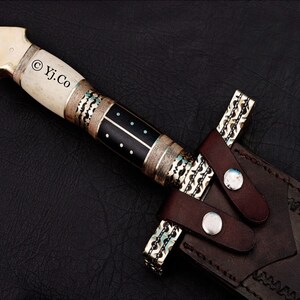 Hand Forged, Custom Damascus Steel Sword 35 Inches, Full Tang, Vikings ...