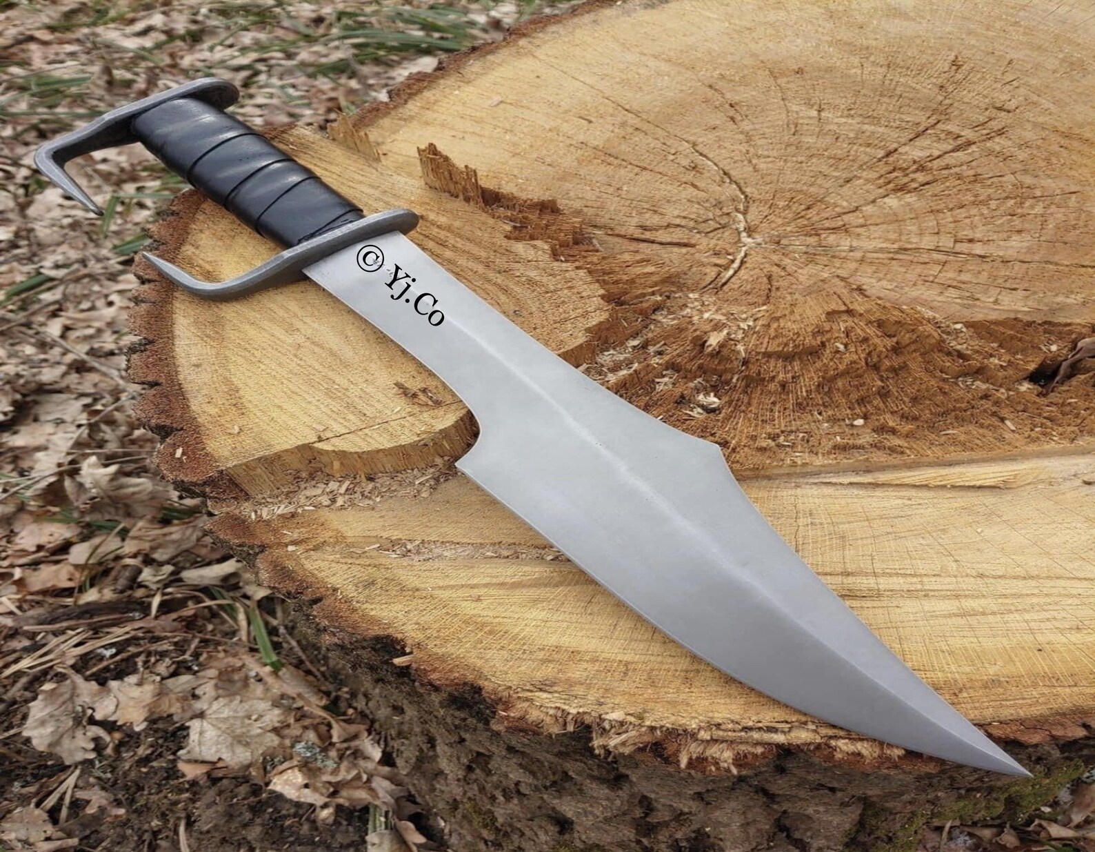 Hand Forged, Custom High Carbon Steel Sword 22 Inches, Full Tang ...
