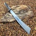 Hand Forged, Custom Damascus Steel Sword 32 Inches, Full Tang, Cutlass ...