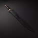 Hand Forged, Custom Damascus Steel Sword 30 Inches, Kris Blade, Keri ...