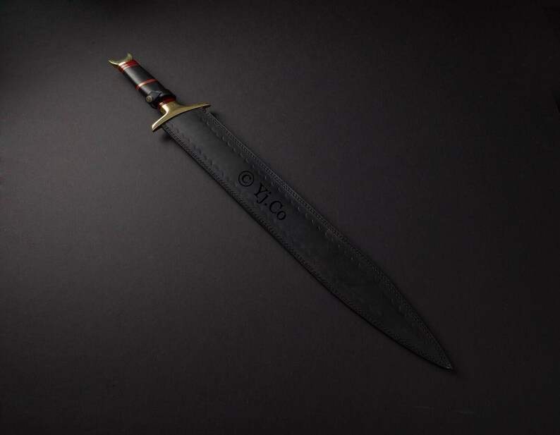 Hand Forged, Custom Damascus Steel Sword 30 Inches, Kris Blade, Keri ...