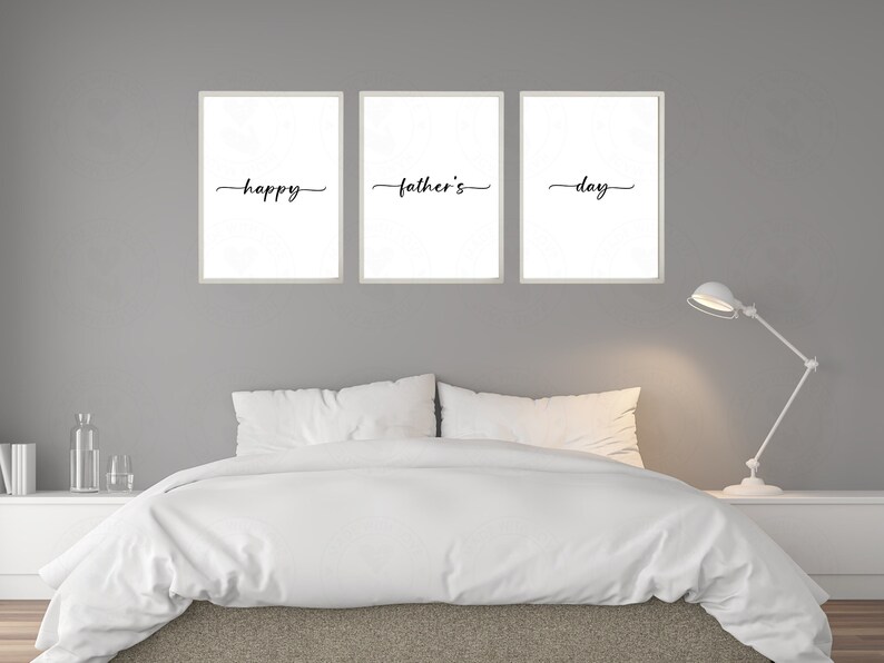 Father's Day Printable Art, Father's Day Wall Decor, Printable Father's ...