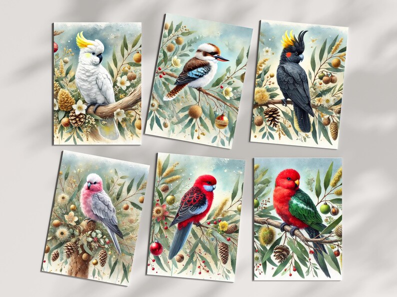 Printable Australian Animal Christmas Cards | Printable Australian ...