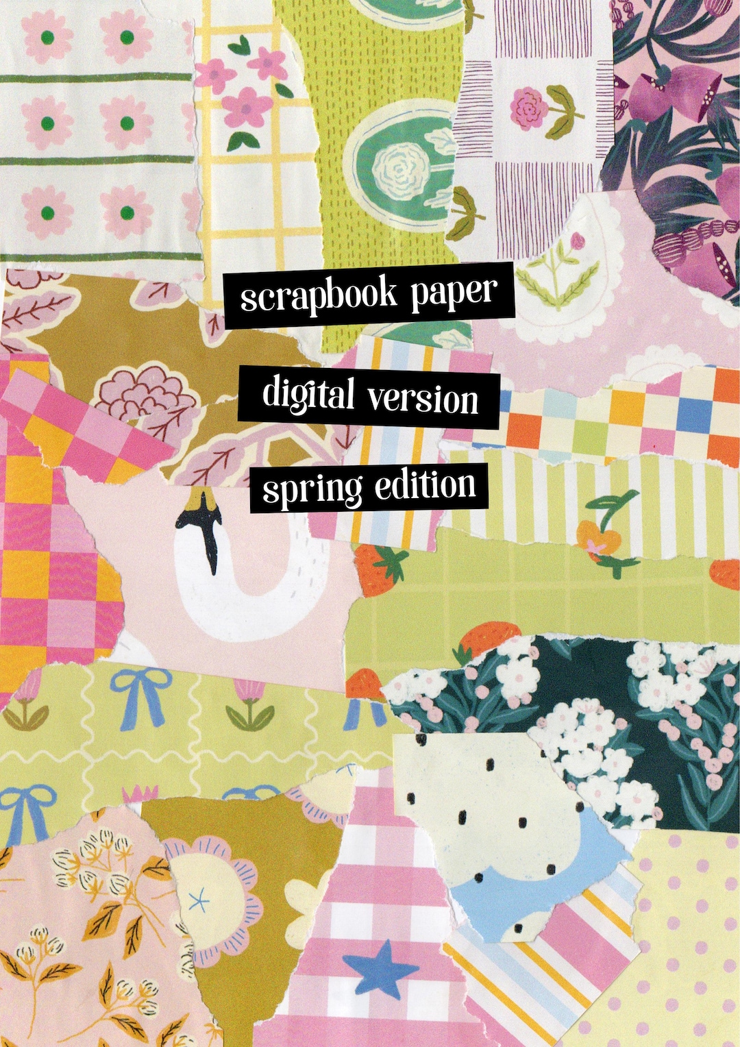 Scrapbook Paper Digital Version - Spring Edition - Scrapbooking ...