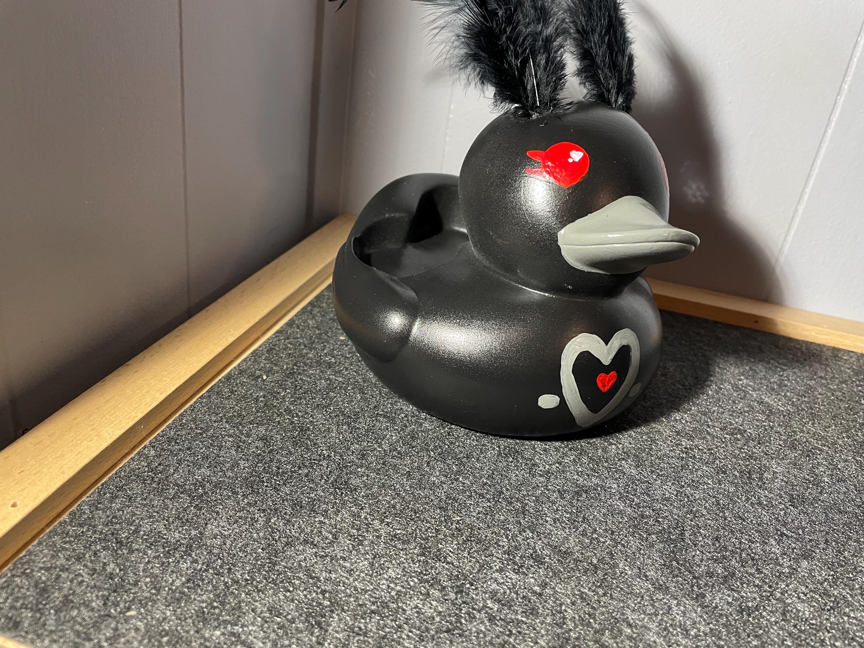 Momma Mothman Duck + 3 Baby Mothman Ducks - Etsy