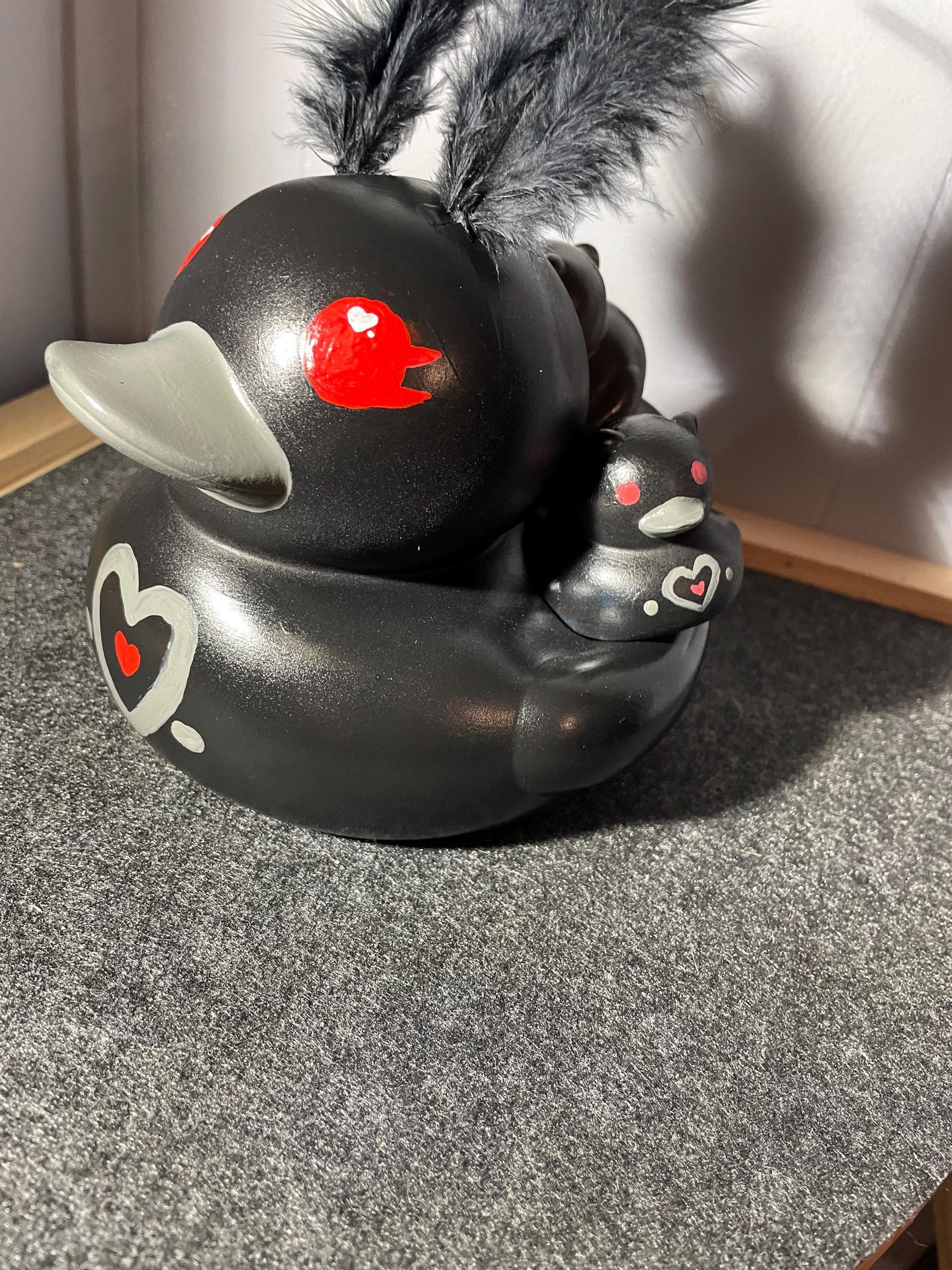 Momma Mothman Duck + 3 Baby Mothman Ducks - Etsy