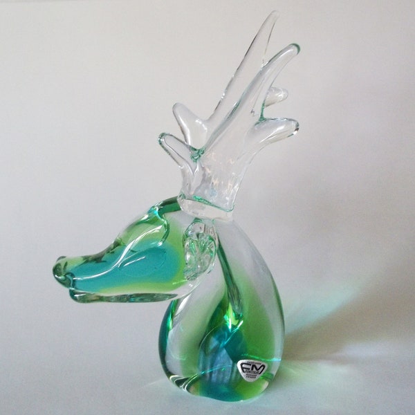 Glass Murano Deer - Etsy