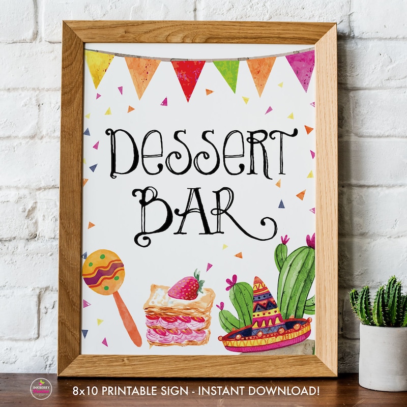 Dessert Bar Sign - Etsy