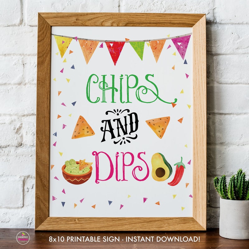 Chips and Dip - Etsy