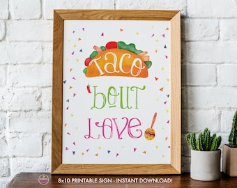 Taco Bout Love Sign | Etsy