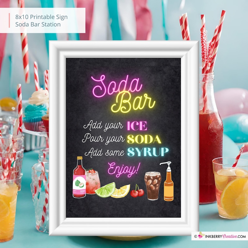 Soda Bar - Etsy