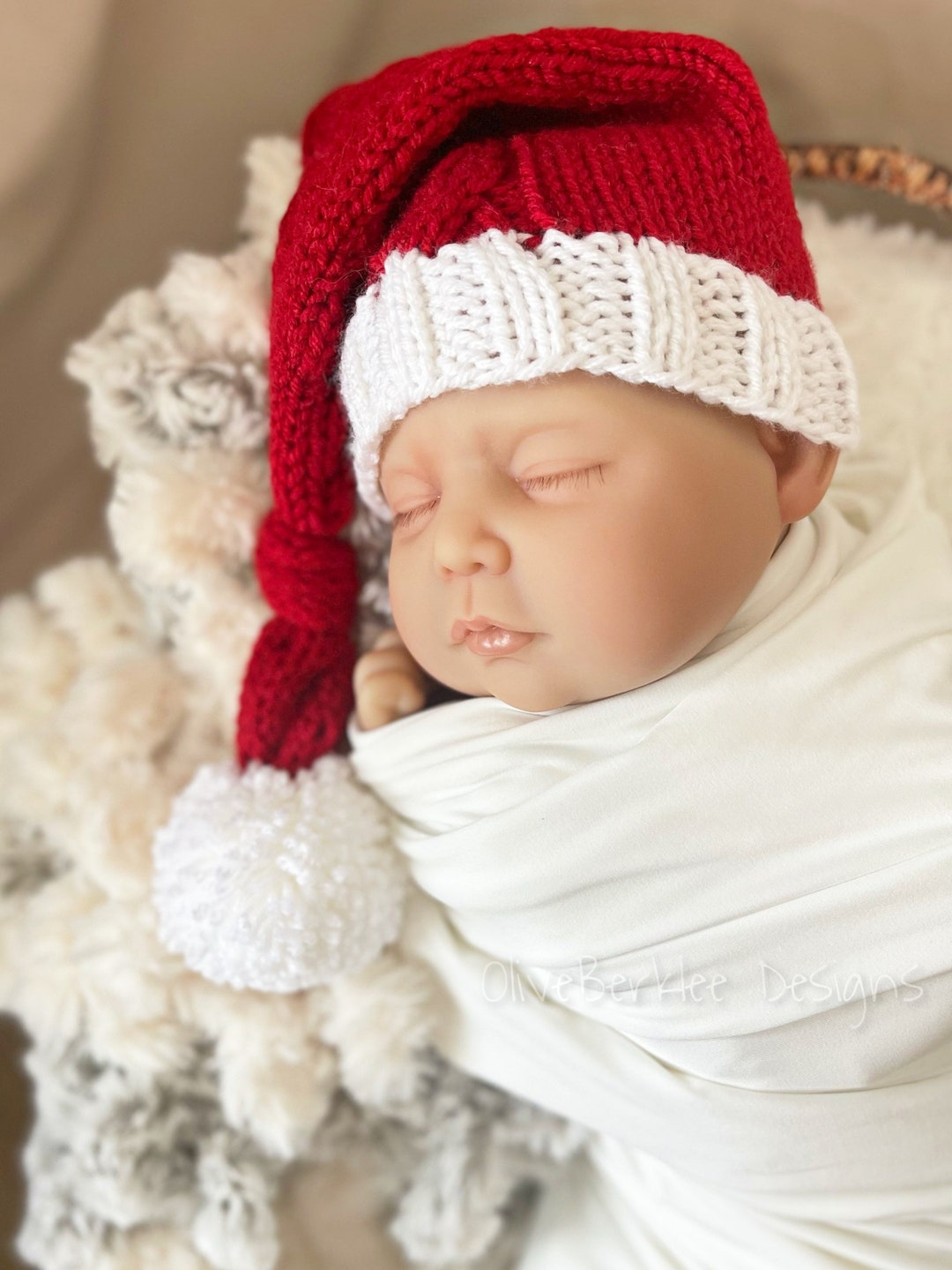 Cable Knit Knot Santa Stocking - Etsy