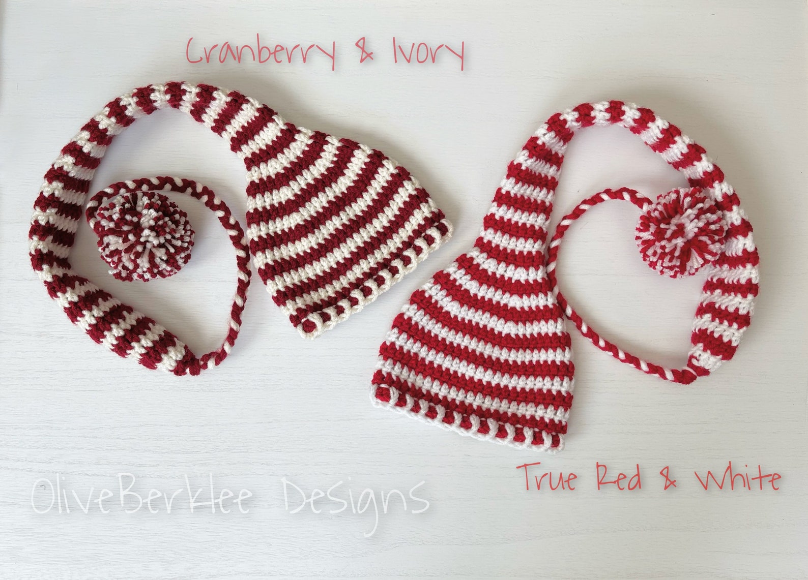 Christmas Elf Stocking Beanie newborn-toddler - Etsy