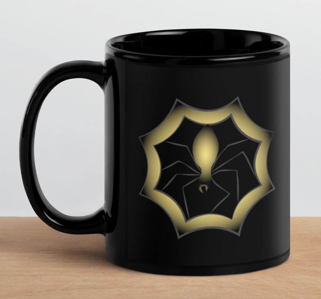 Halloween Spider Mug - Etsy