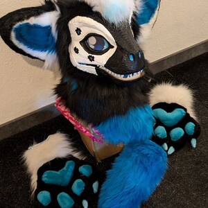 Fursuit Dinomask Raptor Furry Suit Partial Paws Tail Head Raptormask - Etsy