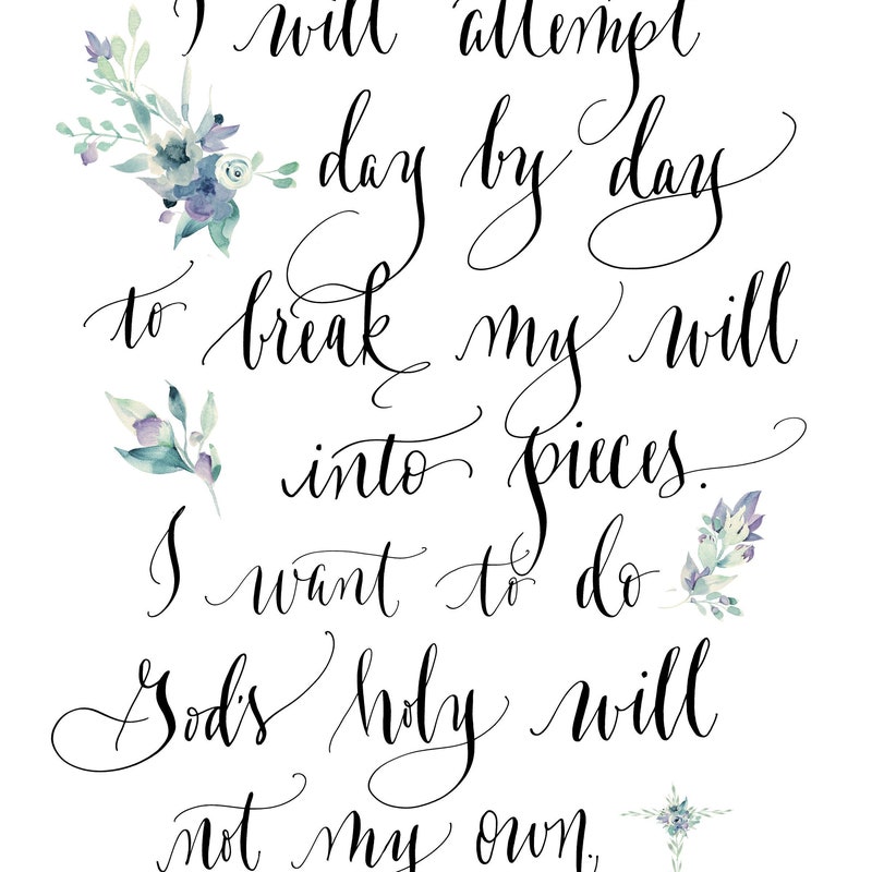 Calligraphy Quote - Etsy