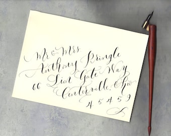 Envelope Calligraphy / Envelope Addressing / Custom Hand Calligraphy ...