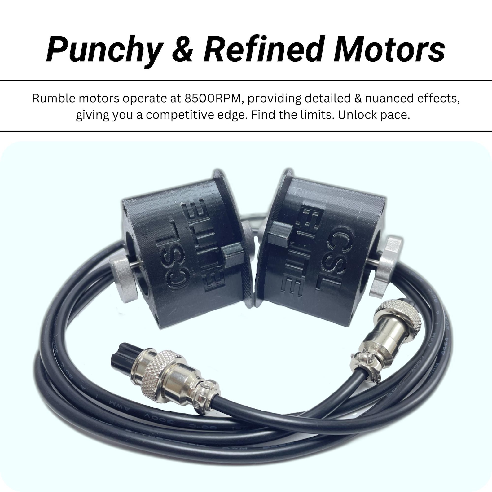 Rumble-motor Kit by MLSD for Sim Racing Pedals | Carbon Fibre | Sim ...