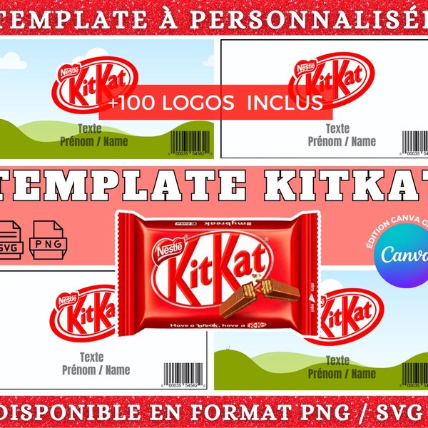 Kit Kat Wrapper - Etsy