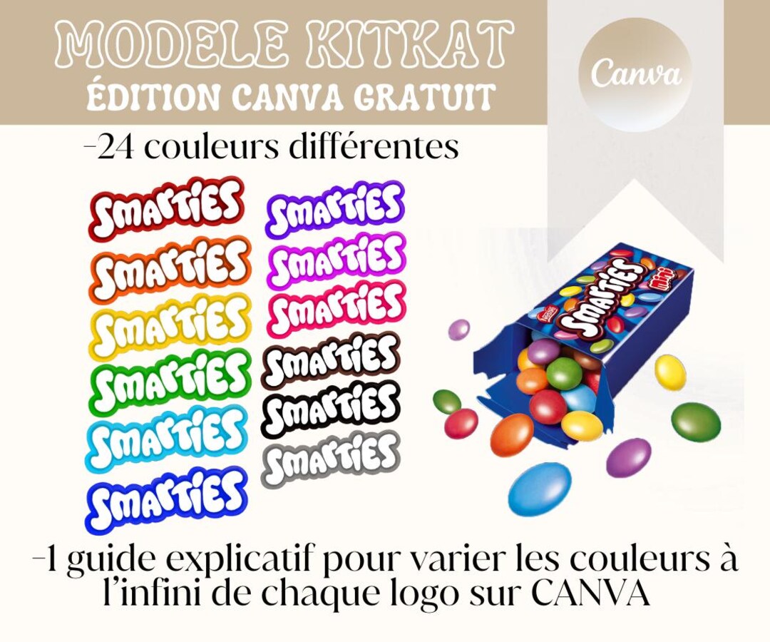 Smarties LOGO Personalized Png Smarties Smarties Template - Etsy UK