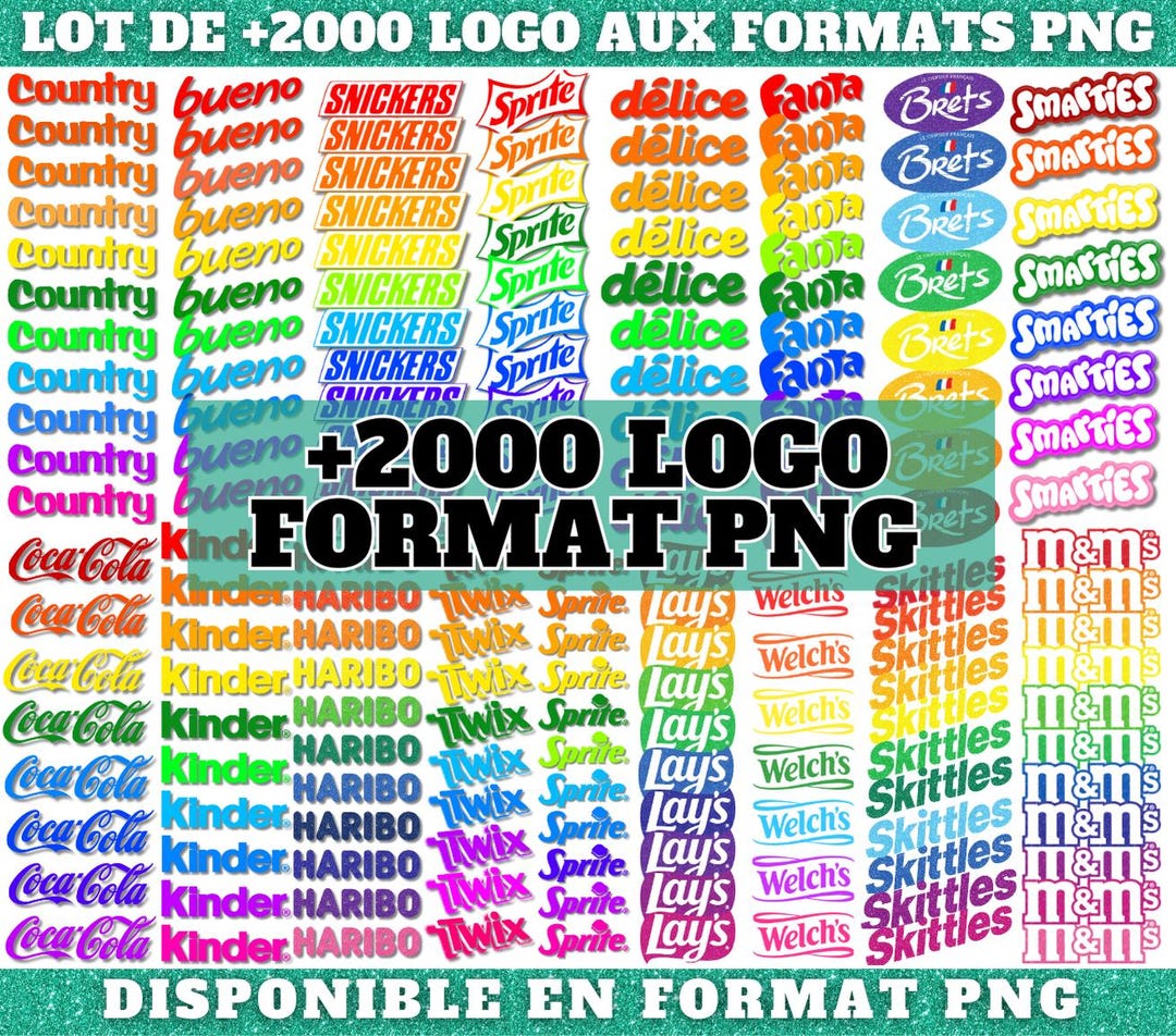 Batch of +2000 Famous Brand Logos in PNG Format Available on Google ...