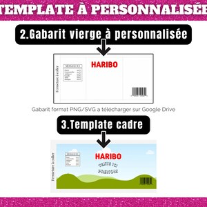 Haribo Candy Template Available on the Canva Platform, Offering Files ...