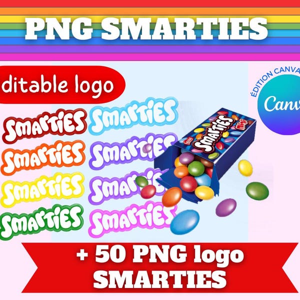 Smarties Candy Wrappers - Etsy