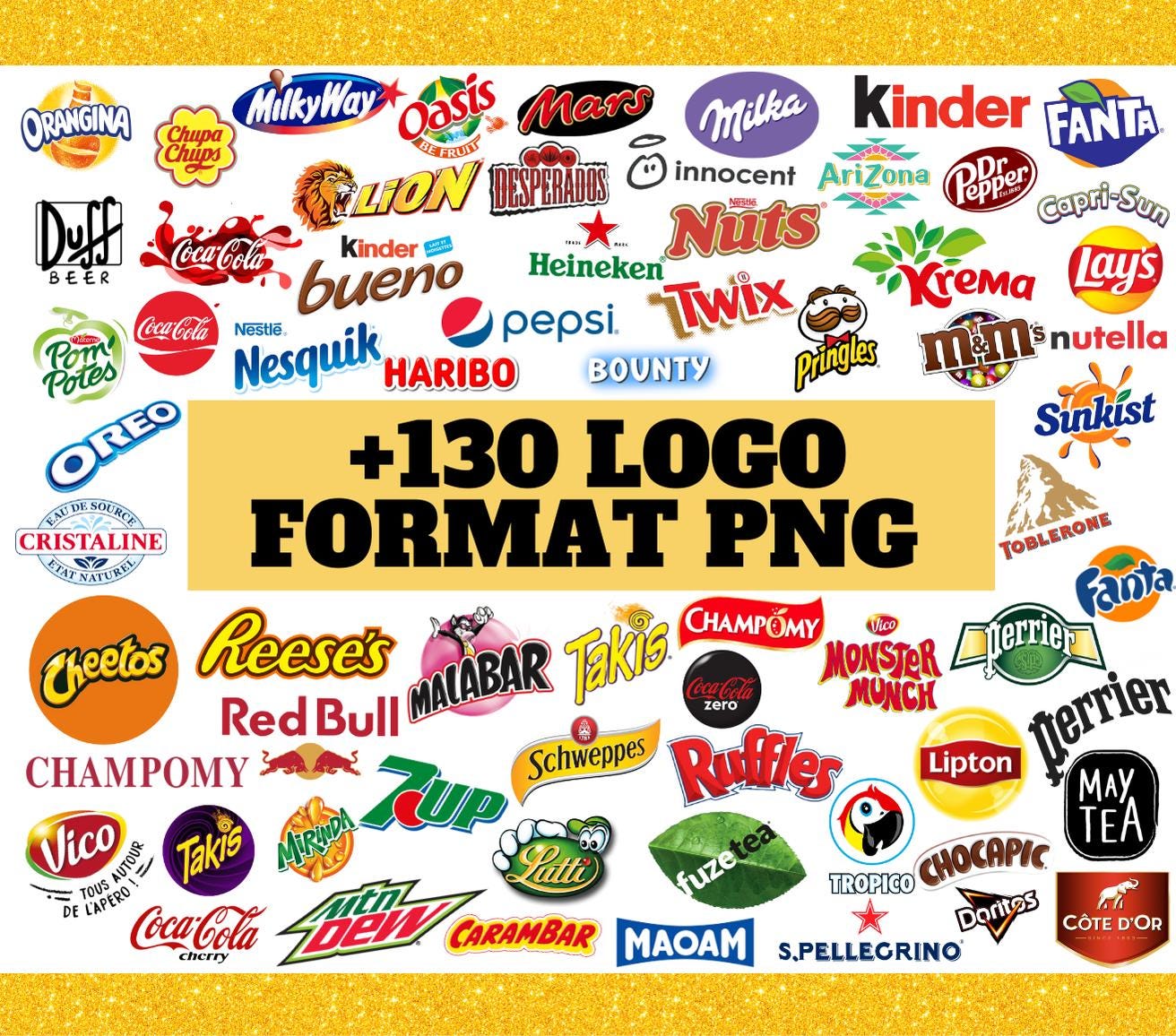 American Food Brand Logos