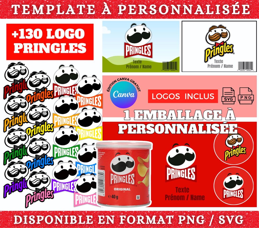 Customizable Chip Bag Template on Canva | Snack Label / Appetizer ...