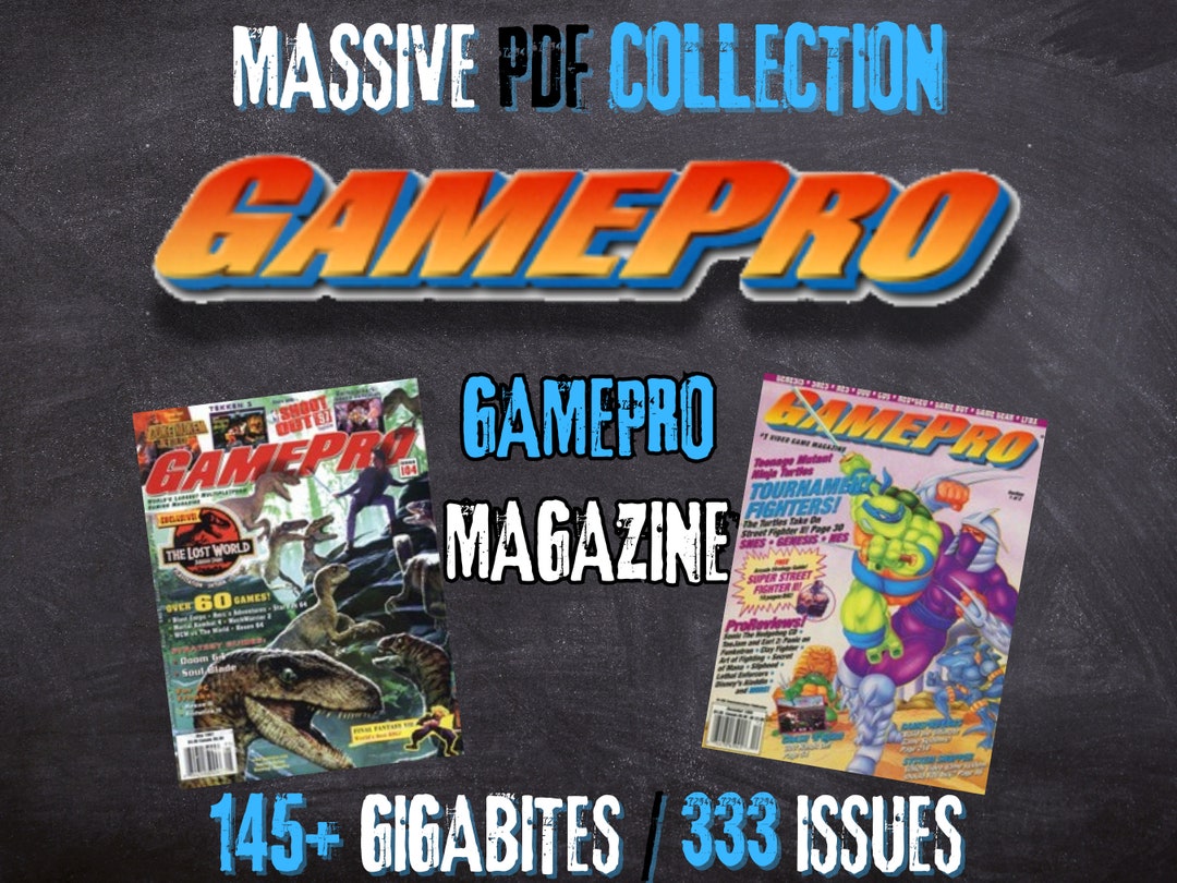 Gamepro Magazine Vintage, Collector's Item for Gamers Rare Edition With ...