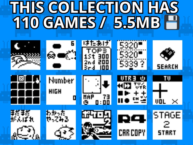 Pocket Station Complete Collection Compatible With All Emulators Play ...