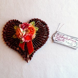 Burnt Orange Magenta Apricot Pink Millinery Roses Flowers Handmade ...