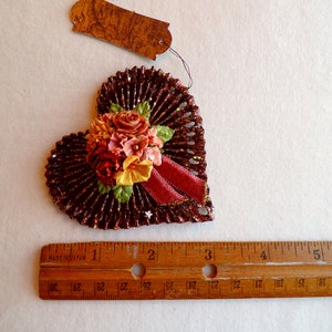 Burnt Orange Magenta Apricot Pink Millinery Roses Flowers Handmade ...