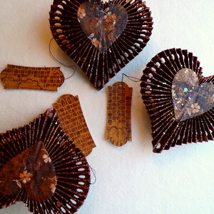 Burnt Orange Magenta Apricot Pink Millinery Roses Flowers Handmade ...