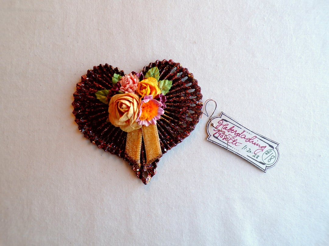 Ochre Yellow Orchid Plum Pink Millinery Roses Flowers Handmade Rosette ...