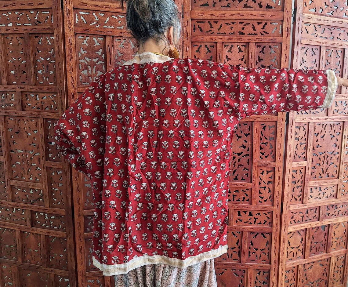 Exquisitely Unique Silk Kimono/jacket - Etsy