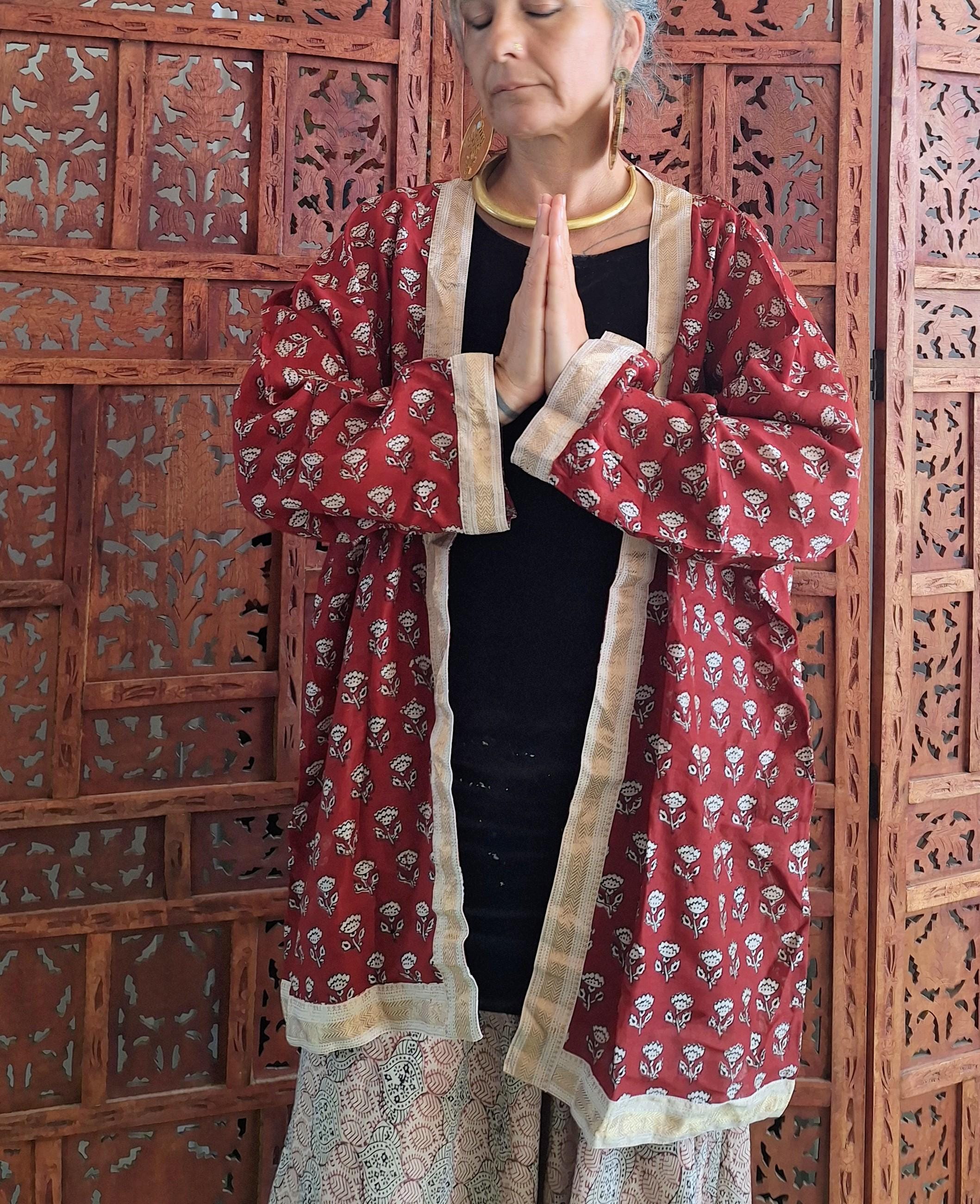 Exquisitely Unique Silk Kimono/jacket - Etsy