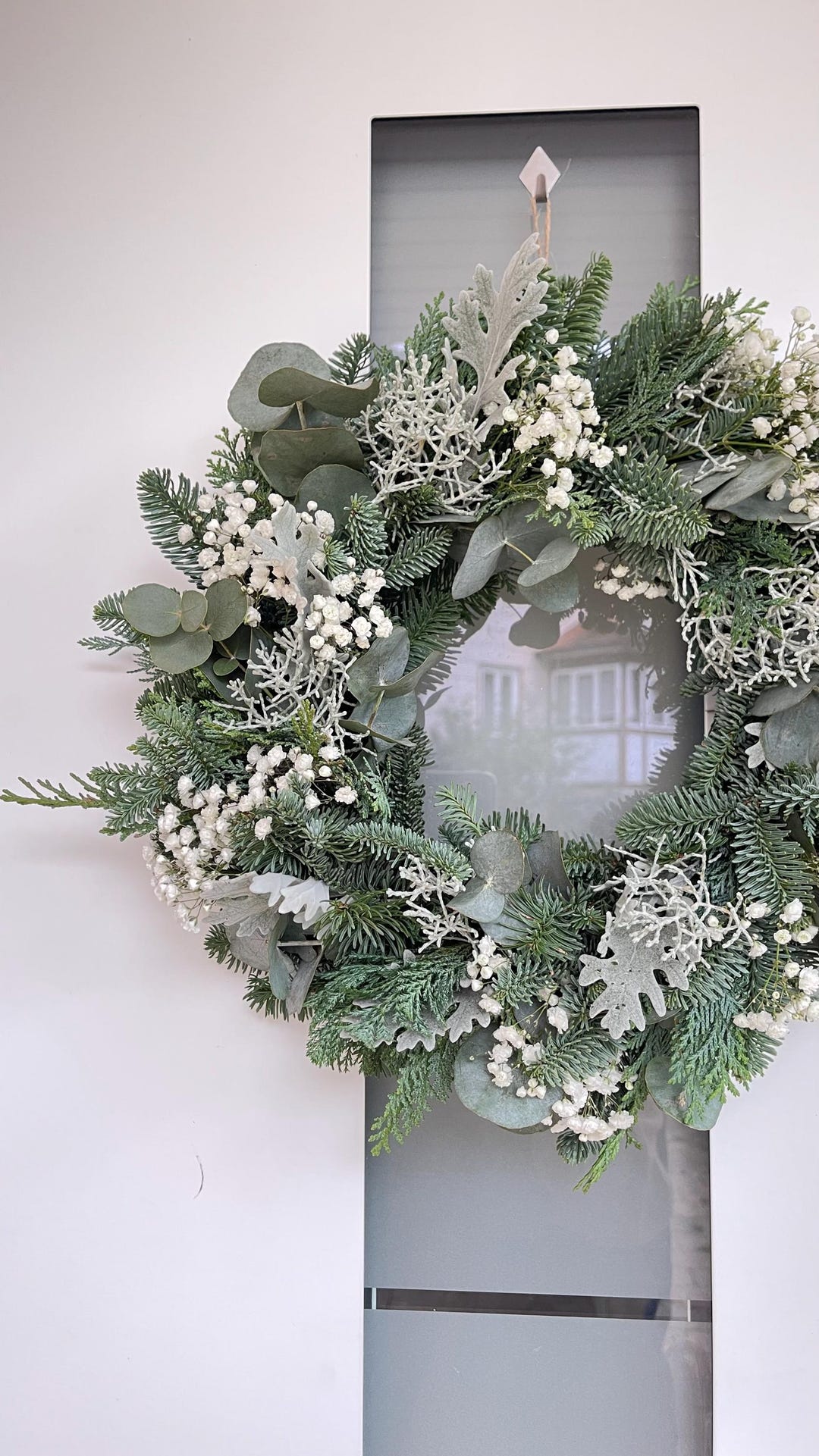 Adventskranz Winterkranz Kaltes Herz - Etsy.de
