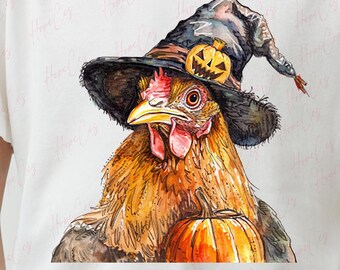 Halloween Chicken Png, Digital Download, Farm Animals, Halloween Svg ...