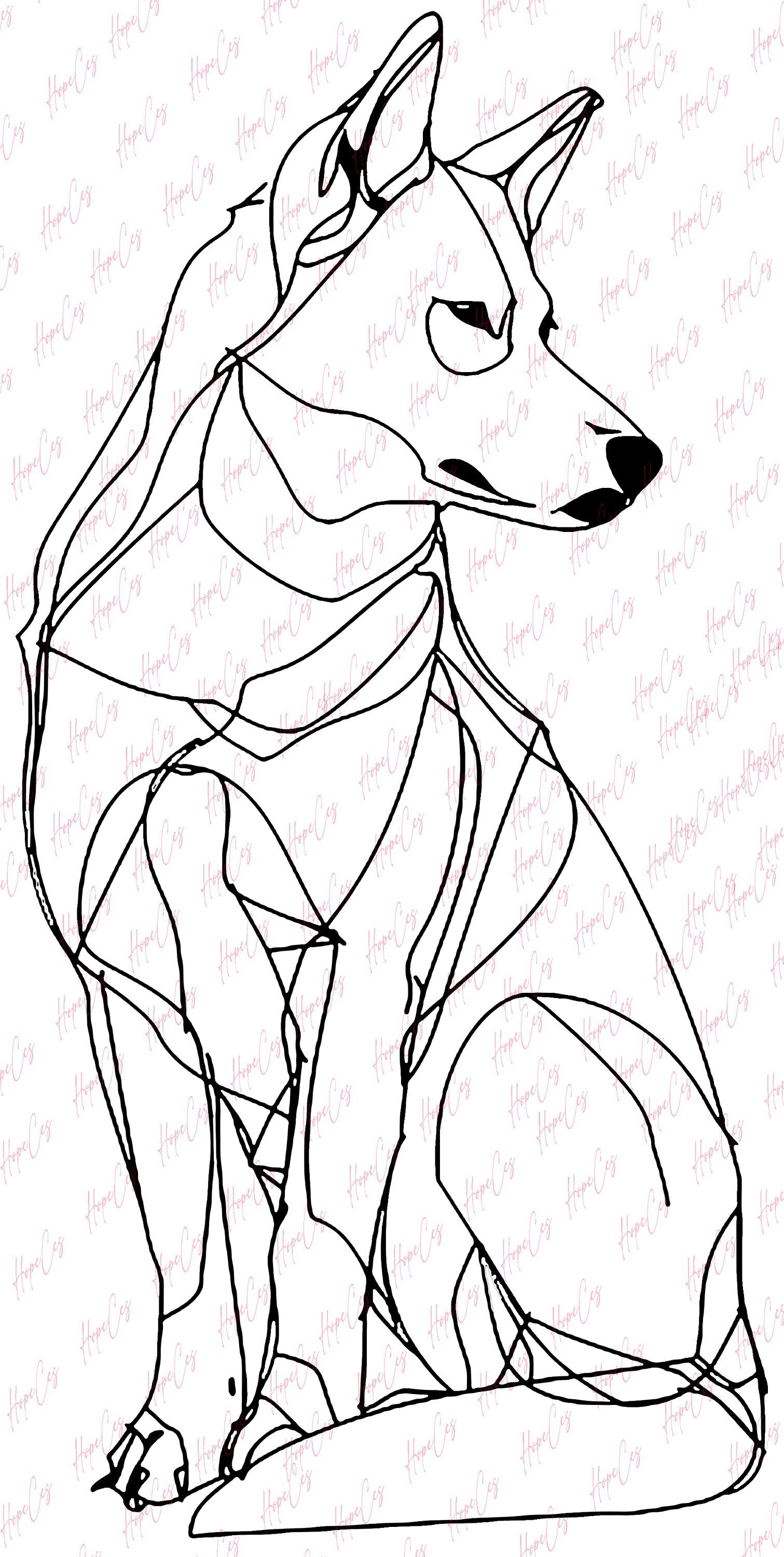 One Line Drawing Siberian Husky PNG, Dog Portrait Svg, Pet Dog Svg ...
