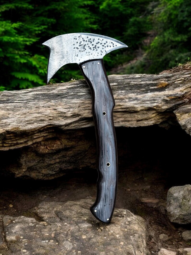 Sayoc Tomahawk Axe, Tactical Tomahawk Axe, Hand Forged Full Tang Axe ...