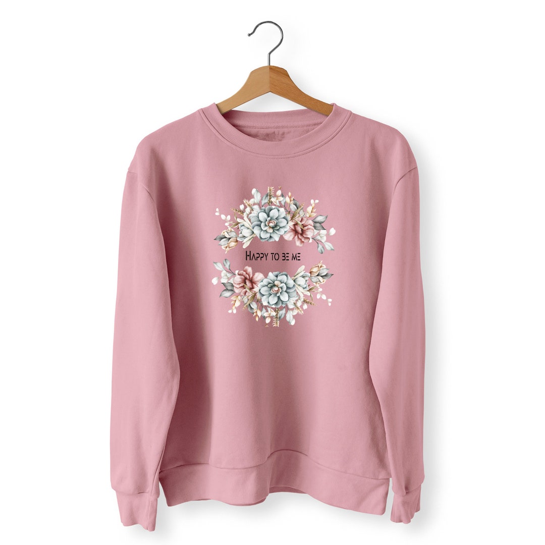 Happy to Be Me PNG, Sublimation/dtf Design, Positive Life Quote PNG ...