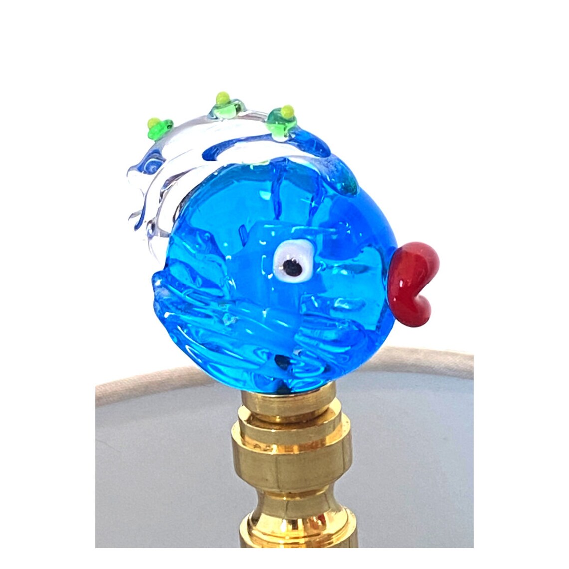 Finials for Lamp Shades Handmade Glass Fish Lamp Finials - Etsy