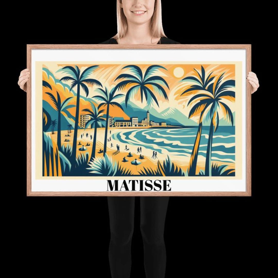 Henri Matisse Tropical Beach - Etsy