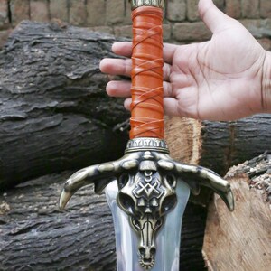 Handmade Conan Atlantean Sword: Carbon Steel Medieval Cosplay - Etsy